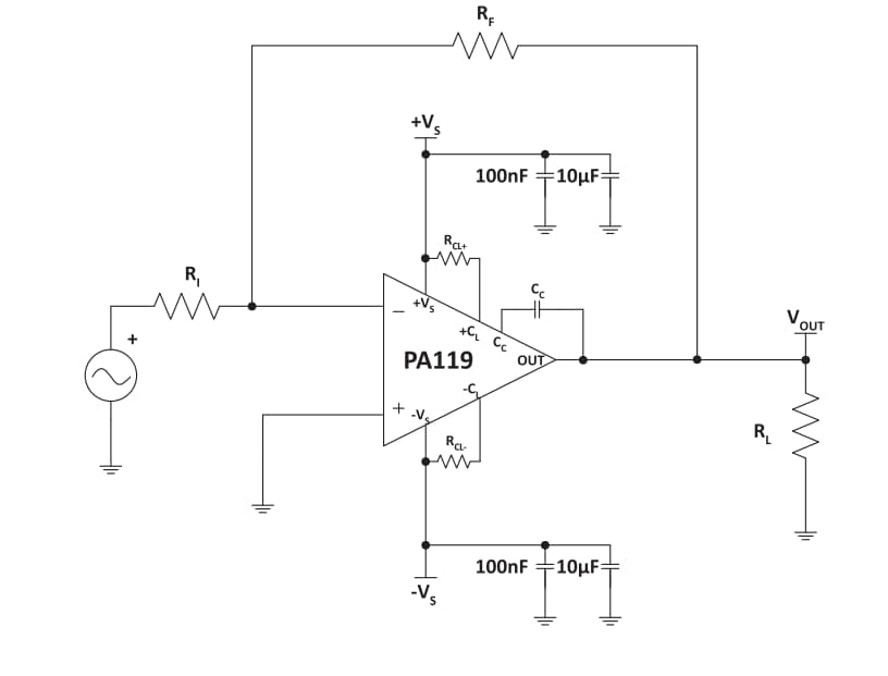 PA119 Video Power Operational Amplifiers - Apex Microtechnology | Mouser